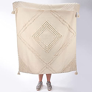 Primitives by Kathy Tufted Diamonds Decorative Throw Blanket