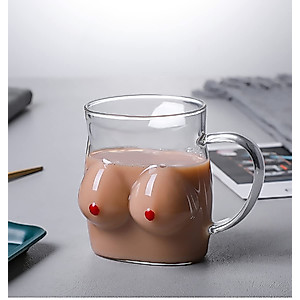 GawmFoiuy Creative Body Shape Wine Glasses Coffee Mugs, 18 Oz Ladies Men'S Wine Glasses Drink Glasses Cocktail Glasses Whiskey Glasses, Party Bar Glass,Beer Mug,Sex Gifts(Body shape mug 18 Oz)