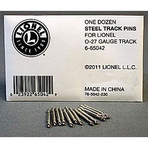 Lionel O-27 Scale Steel Track Pins