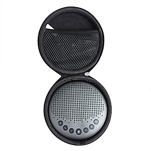 Hermitshell Hard Travel Case for eMeet Luna Updated AI Noise Reduction Algorithm Featured Bluetooth Speakerphone