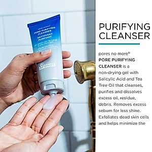 Dr. Brandt Pores No More, Pore Purifying Cleanser - Non-Drying Gel - Helps to Minimize the Appearance of Pores & Dissolves Impurities - 3.5 fl oz