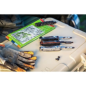 Gerber Gear Armbar Trade 8-in-1 Pocket Knife EDC Multitool with Blade, Pry Bar, and Hammer for Camping, Burnt Orange