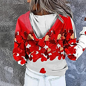 Huazi2 Bright Pink Long Sleeve Top Suetas De Its S Valentine Love Letter Girl Sie Off the Shoulders Sweaters for Women Holiday Sweaters for Women Plus White Sweater Tunic