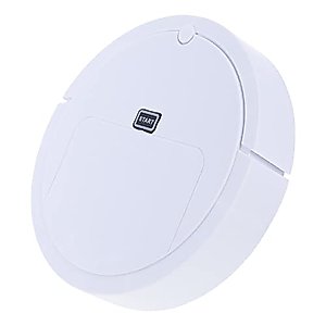 Robot Vacuum Cleaner Cleaning Robot Toy, Plastic Sweeping Robot Plaything Floor Sweep Toy Robot Toy for Kids Toddler Boys Girls （ White ）