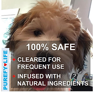 PUREFY Pet Dental and Breath Spray. Instantly Removes Bad Breath Odor. Helps Keep Pet Breath Fresh and Teeth Clean - Supports Gum Health. Cleared for Frequent Use.