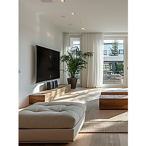 USX MOUNT Full Motion TV Wall Mount for Most 47-84 inch Flat Screen/LED/4K TV, TV Mount Bracket Dual Swivel Articulating Tilt 6 Arms, Max VESA 600x400mm, Holds up to 132lbs, Fits 8” 12” 16" Wood Studs