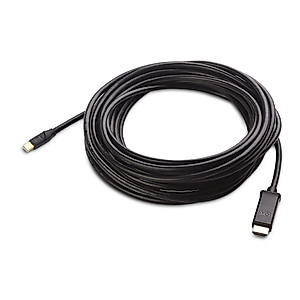 Cable Matters Mini DisplayPort to HDTV Cable in Black 25 Feet - Thunderbolt and Thunderbolt 2 Port Compatible