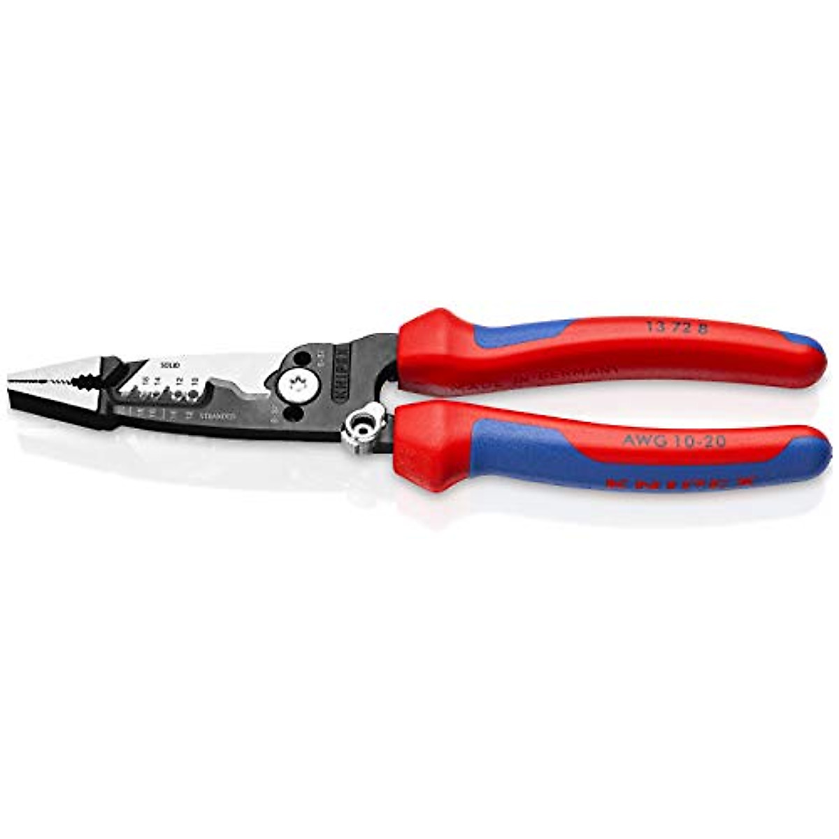 KNIPEX Tools 13 72 8 Forged Wire Stripper, 8-Inch