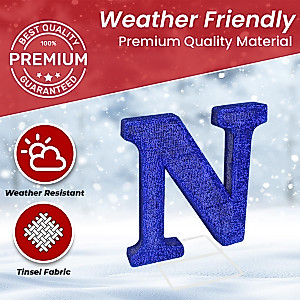 Noel Nativity Set - Outdoor Christmas Decoration for Christmas Indoor Lawn - Religious Scene Yard Sign Decor with Stakes for Home - 12.6” Tall Pre-Lit 70 Lights (Set of 4)