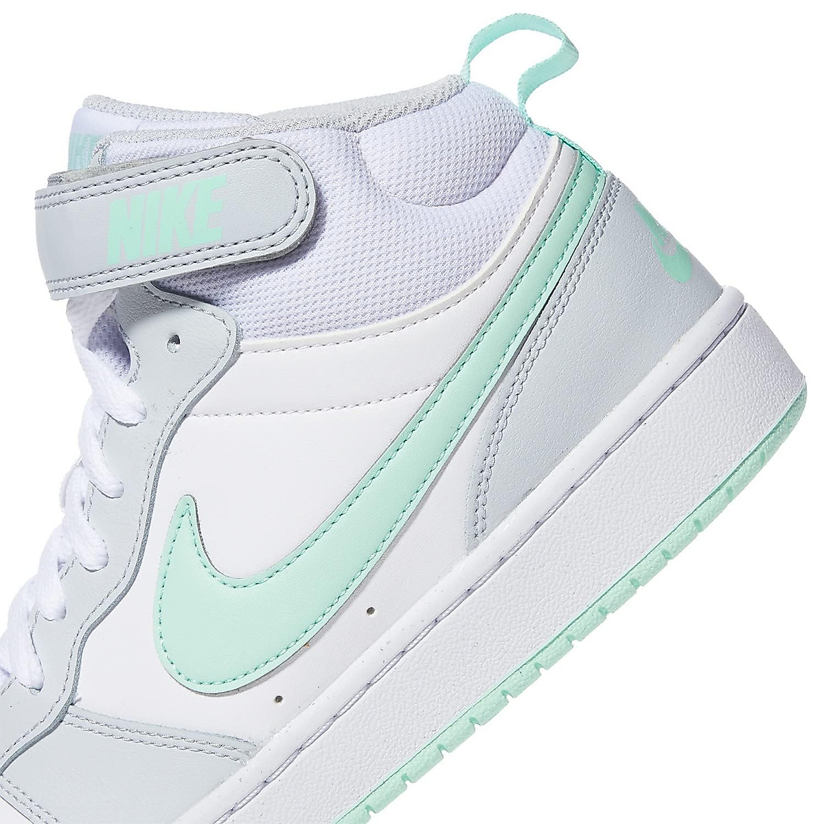 Nike Court Borough Mid 2 (Big Kid)