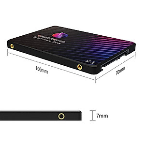 Gamerking SSD 60GB SATAIII 2.5 inch 6Gb/s Internal Solid State Drive for PC Laptop Desktop Hard Drive SSD（60GB 2.5-SATAIII）