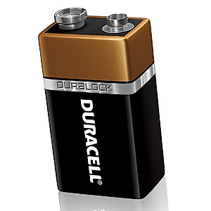 Duracell - CopperTop 9V Alkaline Batteries - long lasting, all-purpose 9 Volt battery for household and business - 2 count