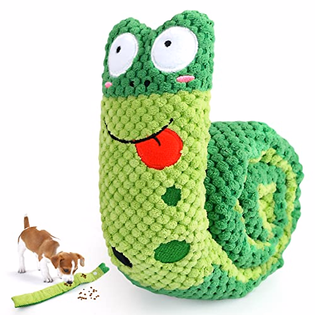 Eneston Dog Toys, Squeak Dog Toy Dog Puzzle Toys IQ Training, Dog Snuffle Toys Foraging Instinct Training Suitable for Small Medium and Large Dogs