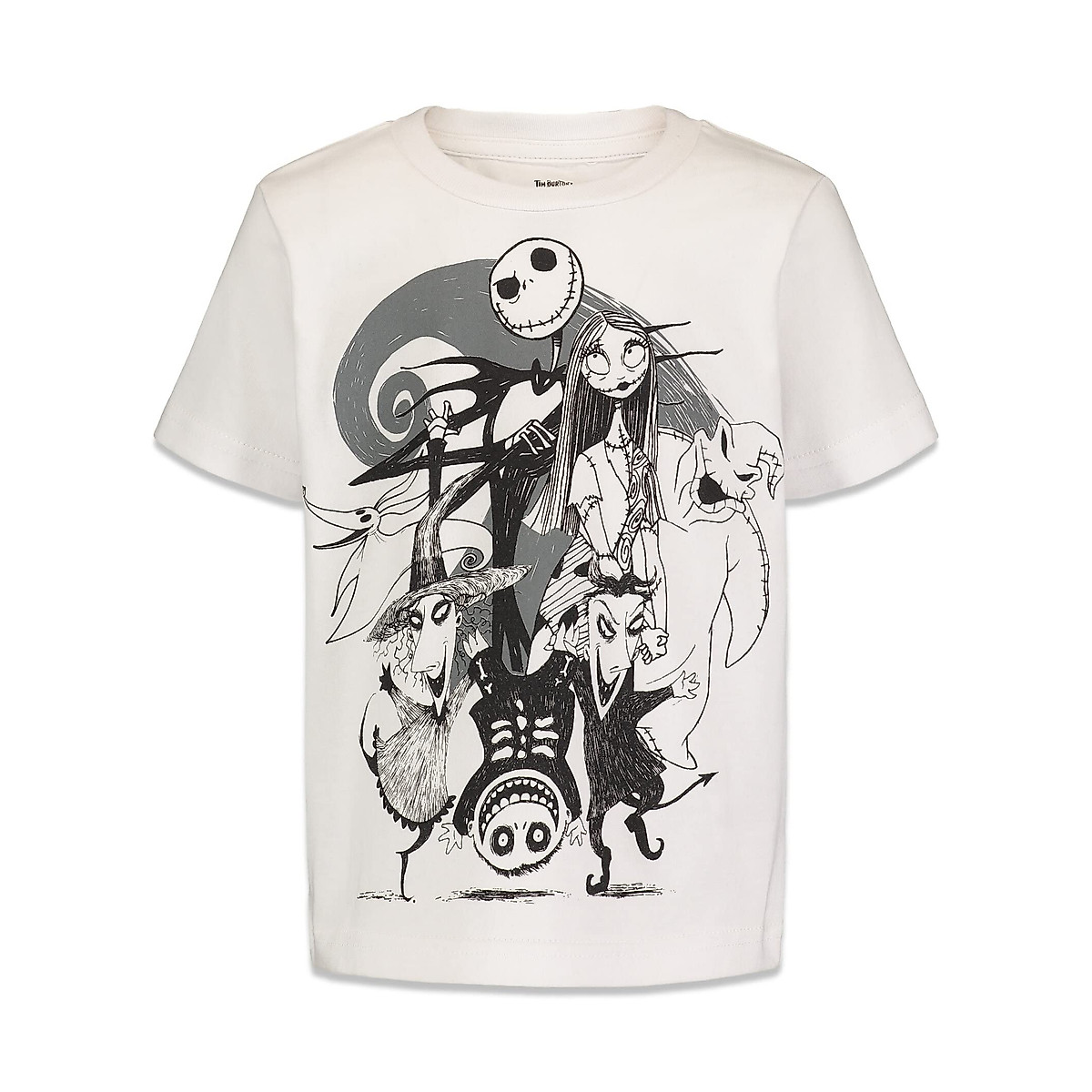 Disney Nightmare Before Christmas Jack Skellington Oogie Boogie Sally Big Boys 3 Pack T-Shirts 18-20