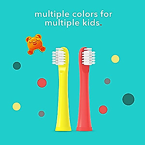 Colgate Hum Kids Toothbrush Refill Heads, Coral, 2 Pack