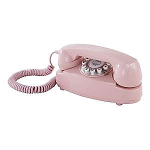 Crosley CR59-PI Princess Phone with Push Button Technology, Pink