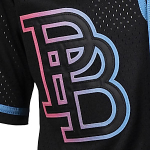 Playboy Vice Mesh Button Down Jersey