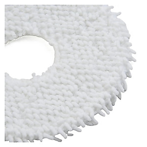 DispRA 4Pcs Vacuum Cleaner Mopping Pad Compatible with Xiaomi Mijia Omni 1s X10 + S10 + Vacuum Cleaner Mop Cloths Parts Accessories