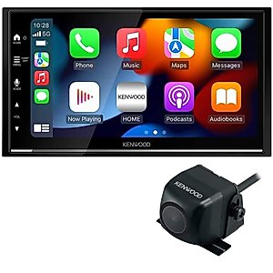 KENWOOD DMX7709S 6.8-Inch Capacitive Touch Screen, Car Stereo, CarPlay and Android Auto, Bluetooth, AM/FM Radio, MP3 Player, USB Port, Double DIN, 13-Band EQ Plus CMOS-230 Rearview Camera