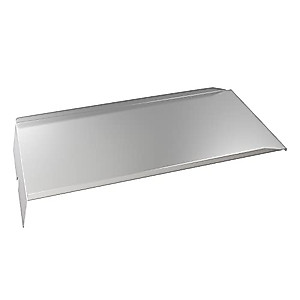 BBQ-PLUS BAC-006 Drip Pan Heat Baffle Replacement Parts for Traeger 34 Series & Tex Elite Pellet Smoker Grill, 32.5" x 15.75"