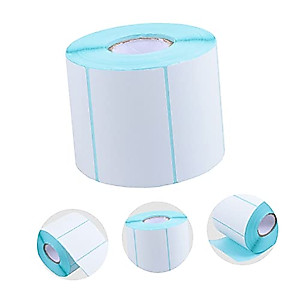 GATHINESS Roll Barcode Paper Present Labels Writable Christmas Gift Label Shipping Address Labels Thermal Postage Thermal Sticker White Stickers Printer Thermal Paper