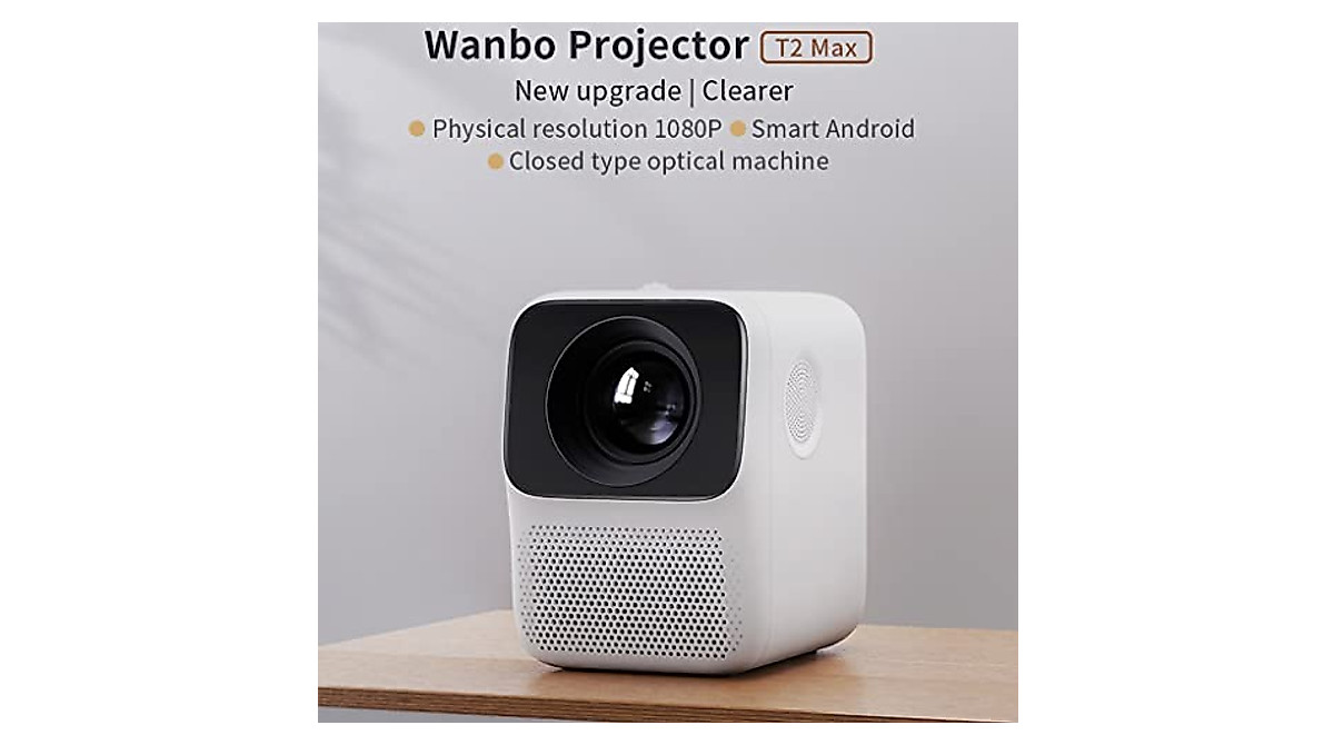 T2 Max 1080p Portable Mini LED Projector for Home