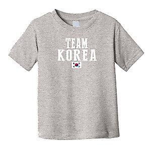 Korea toddler soccer T-shirt national team for world cup 2022 boys girls Add Custom Name and Number national team