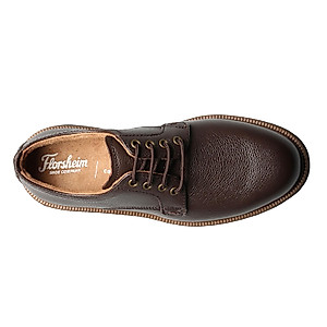 Florsheim Supacush Plain Toe Ox Jr Boys' Toddler-Youth Oxford, 3.5 M US Big Kid, Brown-Brown