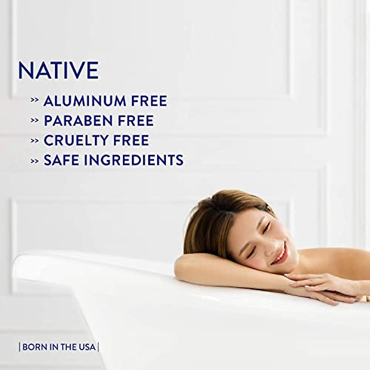 Native Deodorant | Natural Deodorant for Women and Men, Aluminum Free with Baking Soda, Probiotics, Coconut Oil and Shea Butter | Coconut & Vanilla, Lavender & Rose, Eucalyptus & Mint