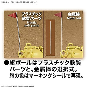 Bandai Hobby - Sand Land - Sand Land Tank 104, Bandai Spirits 1/35 Scale Model Kit