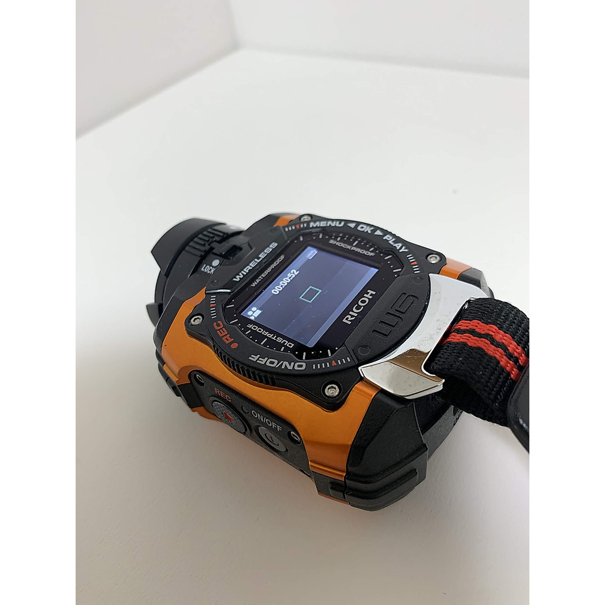 Ricoh Waterproof Action Camera WG-M1 Orange WG-M1 OR 08286