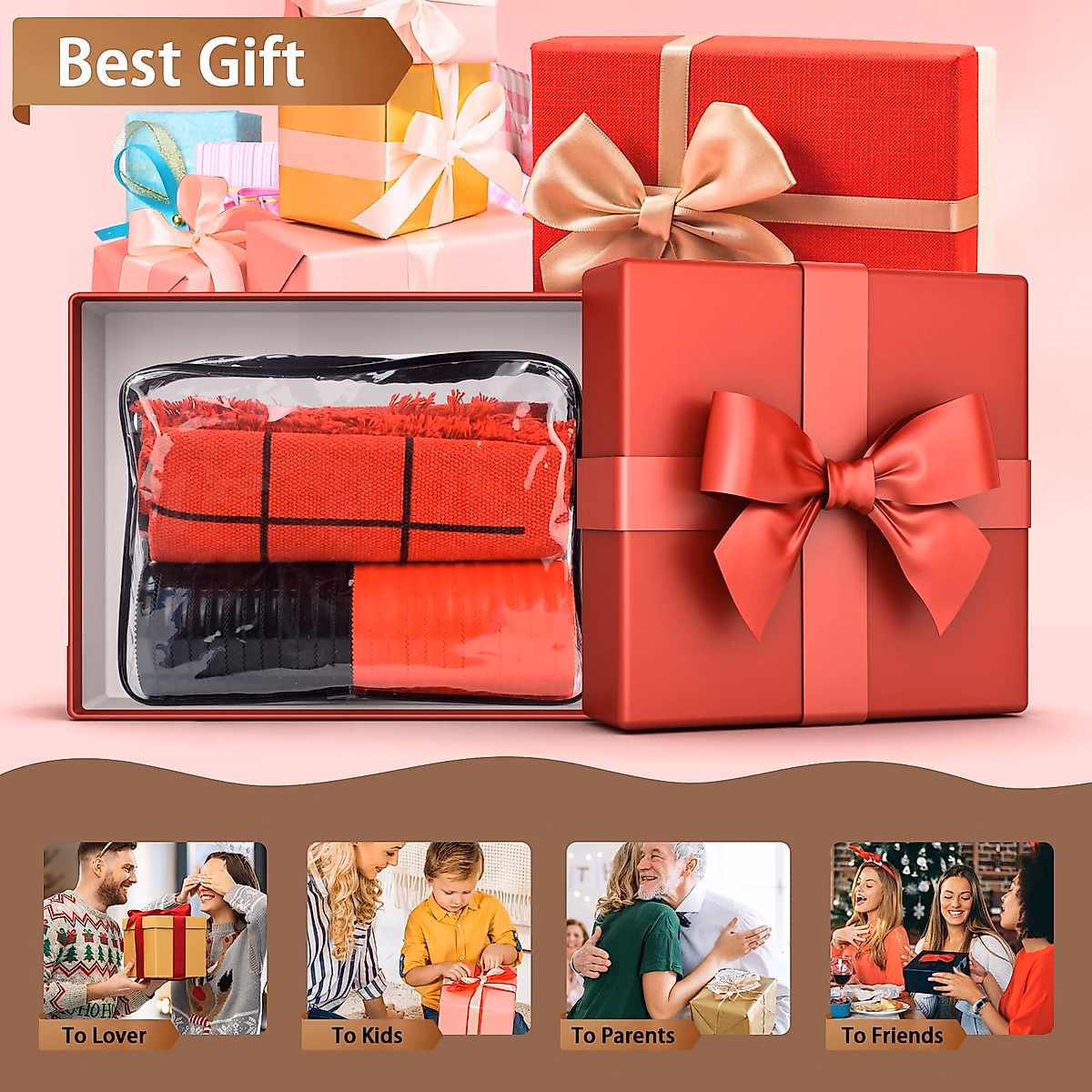 Giant Checkers Board Games, 3 in 1 Tic Tac Toe Board Game with 24 Checker Pieces Reversible Rug - Indoor and Outdoor Games for Family & Party -Gift Ideas for Teen Boys, Kids, Adults