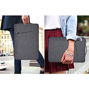 Drawing Carrying Tablet Sleeve Case for Xp-Pen Artist12 / Artist 13.3 Pro 13.3 Inch,VEIKK A15, Compatible with Wacom Cintiq 13HD, Huion Inspiroy H1161 Bag(Space Grey)