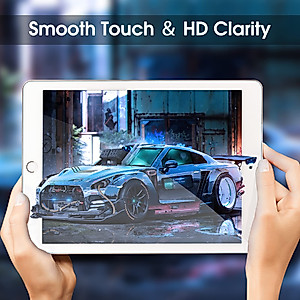 Arae Screen Protector Compatible with iPad 10.2 Inch (9th Generation 2021) & (8th Generation 2020) & (7th Generation 2019) Tempered Glass Anti Scratch, 2 Pack