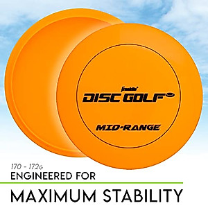 Franklin Sports unisex adult Orange/Blue/Pink ultimate flying discs, Mid-Range, Putter Discs Included - All Ages US