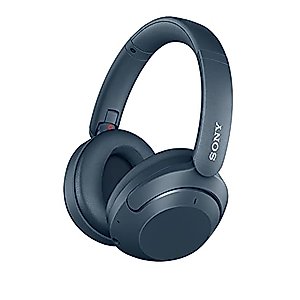 Sony Extra Bass Wireless Noise Cancelling Bluetooth Headphone, up to 30hr Battery, Over-Ear - Optimised for Alexa and Google Assistant, Hands-Free Calls - WH-XB910NL.CE7 - Limited Edition - Stone Blue