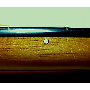 Classical Guitar Fret Markers - Rosette Black/Ivory Fret Dots