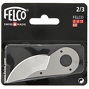 Felco Hand Pruner Replacement Blade (2/3) for Felco hand pruner models: F2, F4 & F11 - Spare Cutting Blade for Garden Pruning Shears & Bypass Clippers (Single Pack)