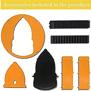 ZGANGZ 2Packs Mouse Trap Bucket Lid Mouse Traps for House Indoor Rat Trap Rat Traps Flip and Slide Bucket Mouse Trap Outdoor Humane Mouse Trap Updated Version Auto Reset Pest Control Traps, Yellow