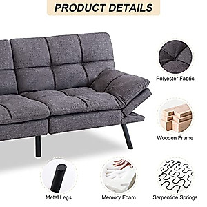 Opoiar Gery Sofa Sofabed, Grey