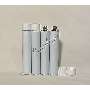 CERULEAN Empty Aluminum Paint Tubes with needle cap unsealed –Size:45ml (20) 20 PCS, 1.52 Fl Oz (Pack of 20)