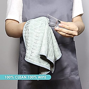 NUYKOUY Shot Glass Set, 100% Clean 100% Wipe Glass Shot Glasses, 1.5 oz, Set of 6, Clear Shot Glasses