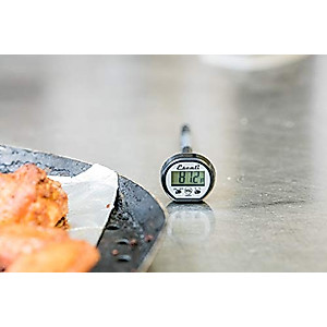 San Jamar THDGPCKT Digital Pocket Thermometer for Cooking- NSF Listed 1.2 millimeters