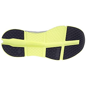 On Women's Cloudgo Sneakers, Frost/Hay, White, Green, 5 Medium US