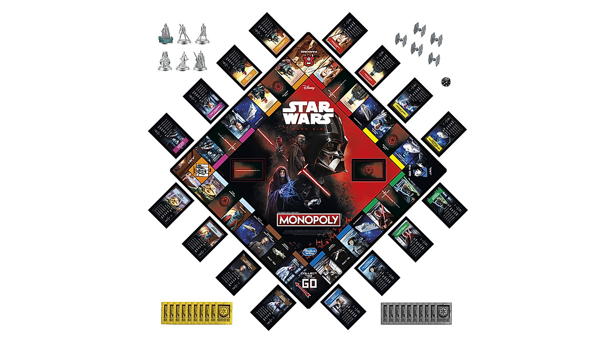 Monopoly Disney Star Wars Dark Side Edition Board Game