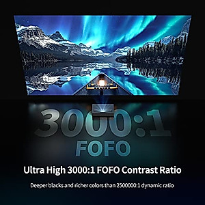WEMAX Nova 4K UHD Ultra Short Throw UST Android TV Laser Projector with 100-Inch ALR Ambient Light Rejection UST Projector Screen
