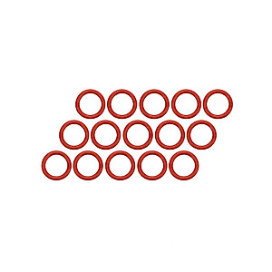 (15PCS) 1012 Bubble Drink Dispenser Valve O-Ring Replacement, Suitable for Crathco, Grindmaster, Cecilware Bubbler - Drink Dispenser Parts, Drink Dispenser Gasket, Dispenser Valve O-Ring