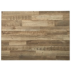 Signature Design by Ashley Gerdanet Rustic Rectangular Lift Top Coffee Table with Storage, Brown & Black