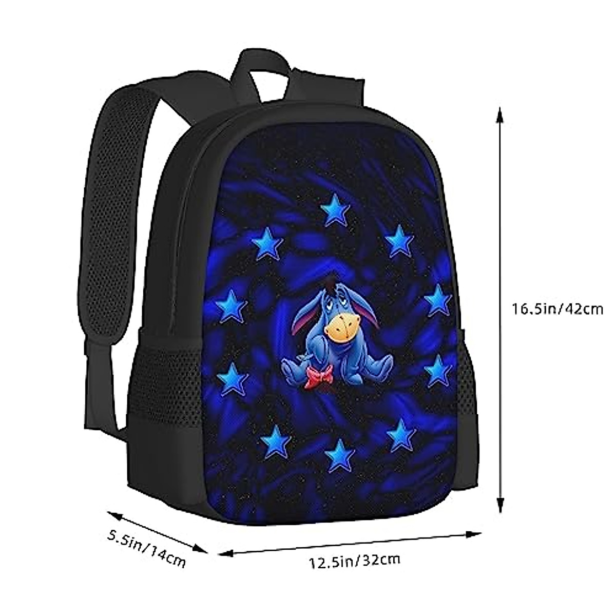 Classic dissney eeyoore Backpack with Laptop Compartment for School, Travel, and Work 17 Inch