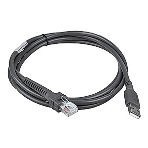 CJP-Geek 6.6ft USB Cable Cord Plug Wire Compatible with Symbol DS6878 DS9808 DS6708 Handheld Scanner